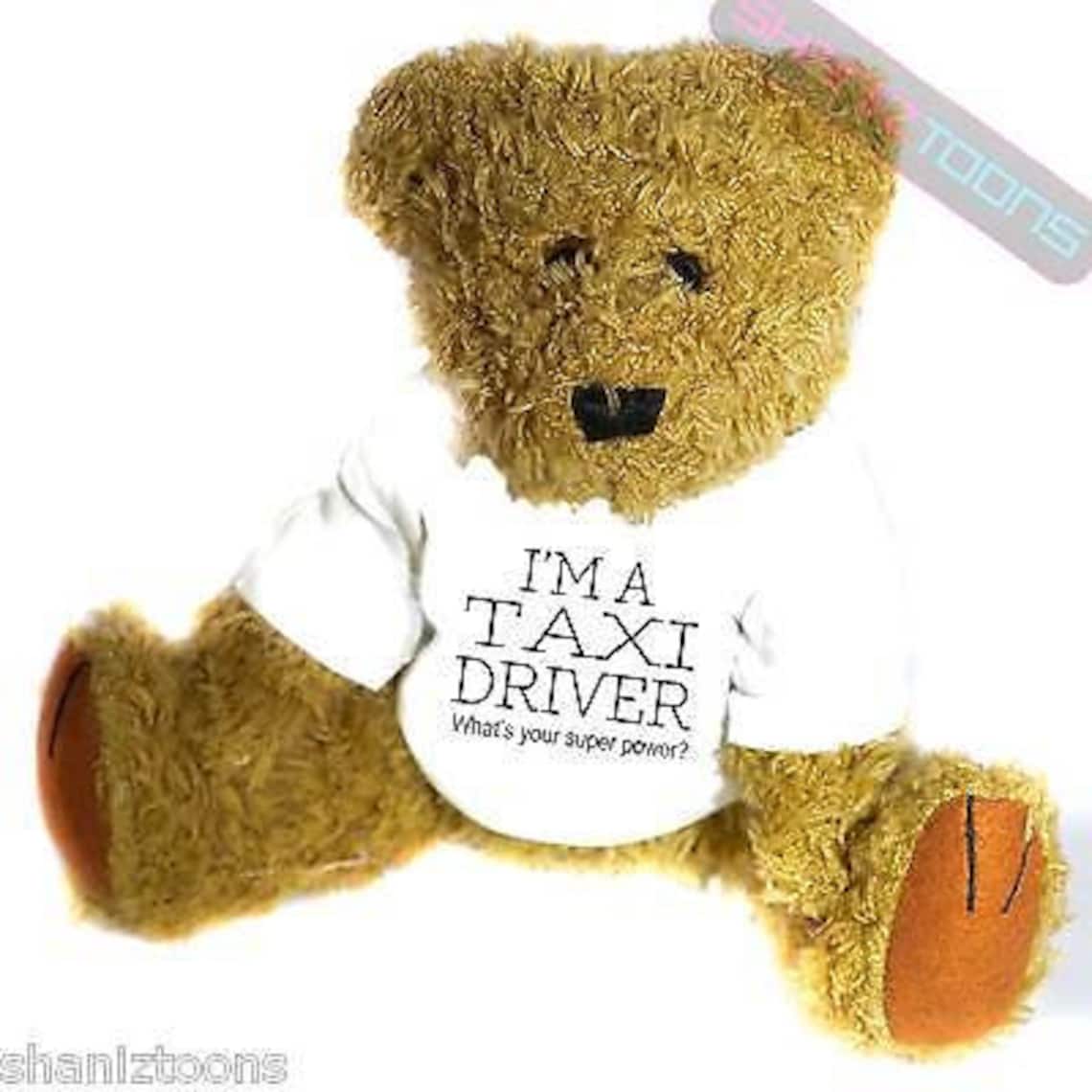 Taxi Driver Novelty Gift Teddy Bear | Etsy