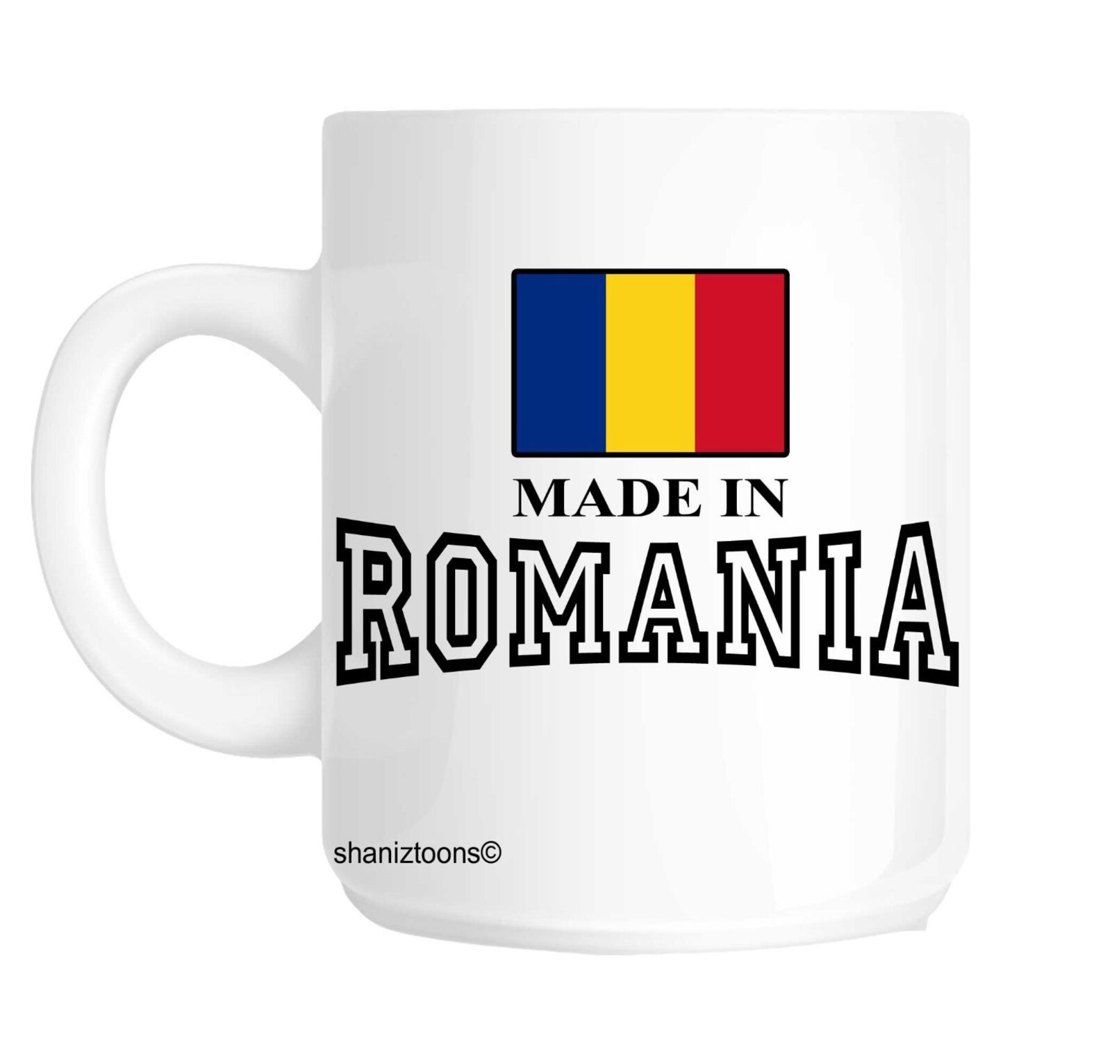 Made Born in Romania Birthday Gift Mug Shan625 - Etsy