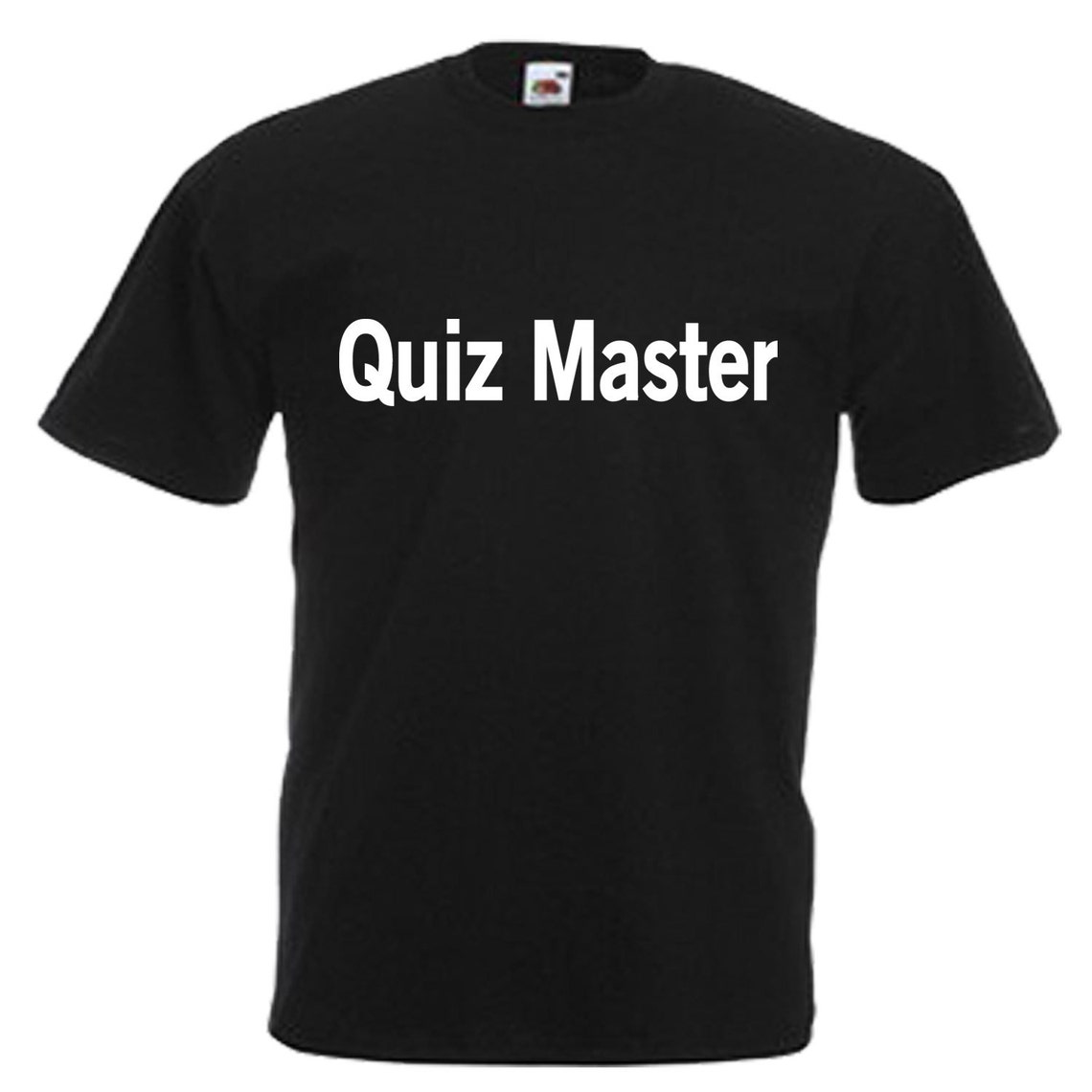 Quiz Master Adults Black T Shirt Sizes From Small - 3XL - Etsy UK