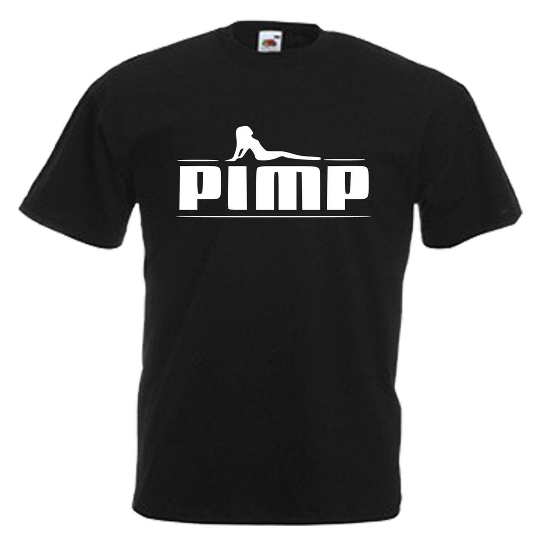 Pimp Adults Black T Shirt Sizes From Small - 3xl - Etsy