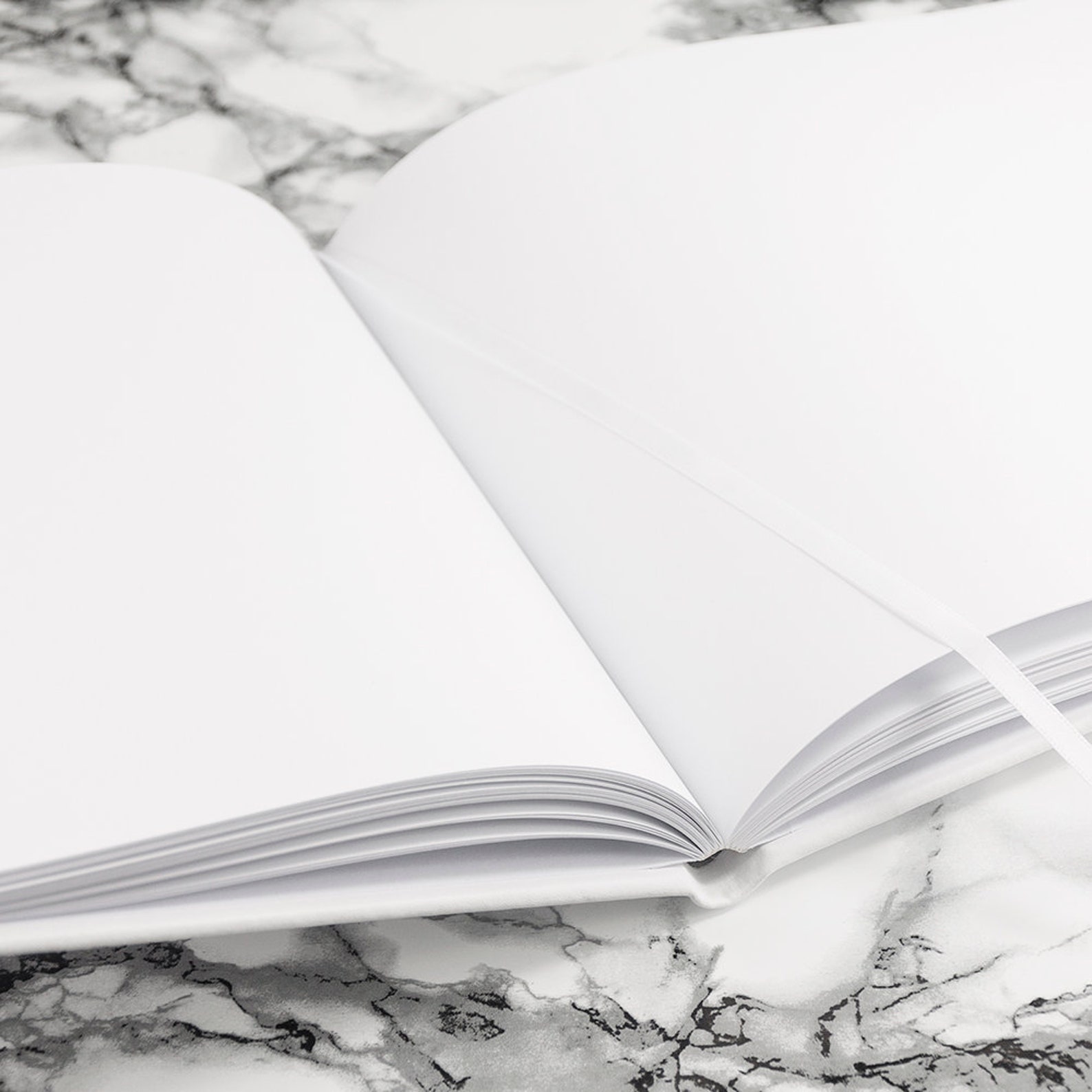 Personalised White Leather Wedding Guest Book - Etsy UK
