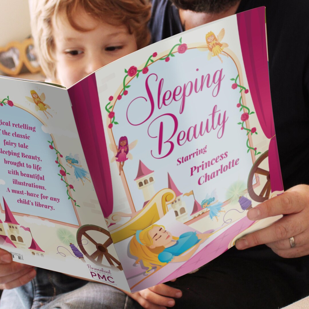 Personalised Sleeping Beauty Story Book - Etsy