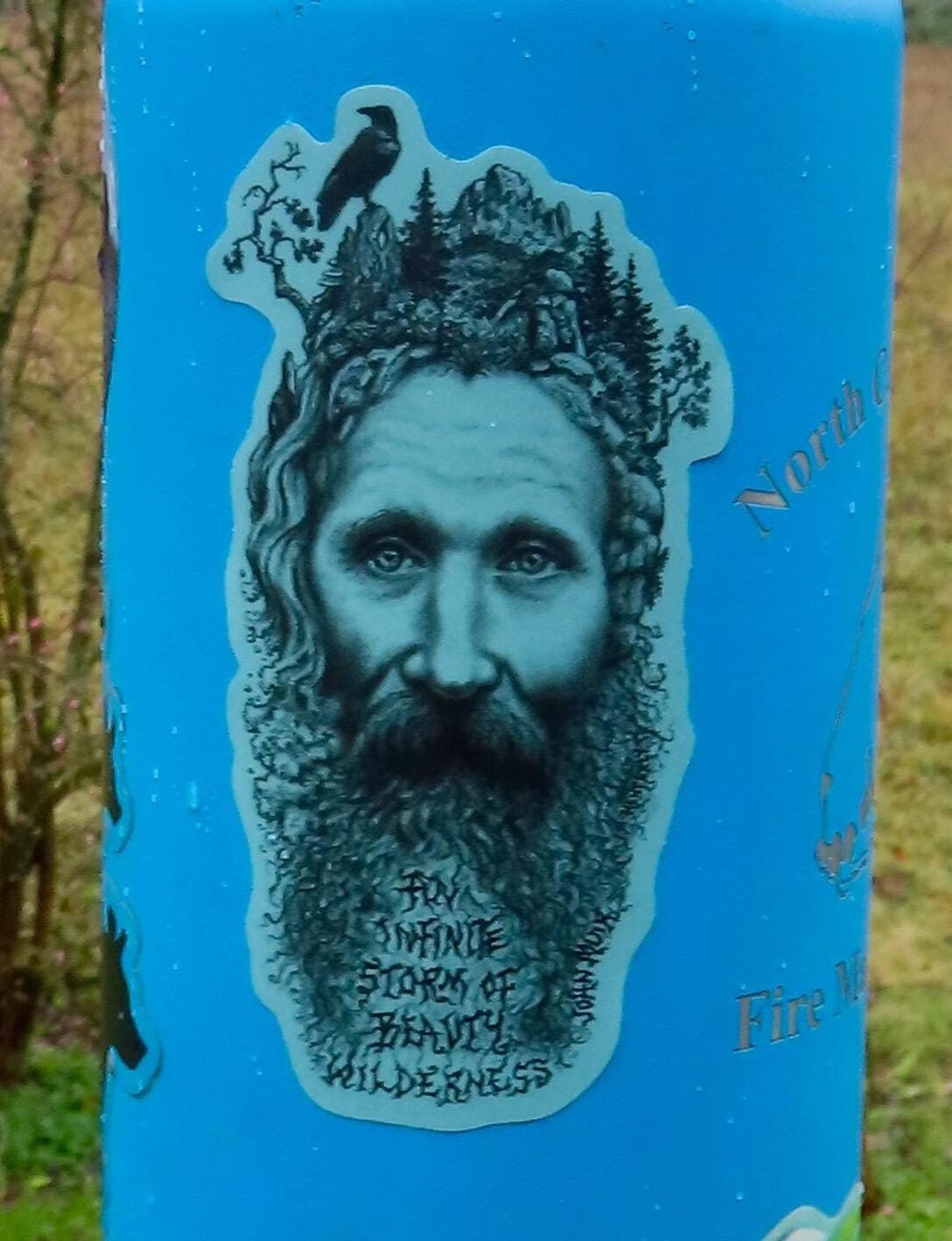 John Muir, Wilderness Sticker - Etsy