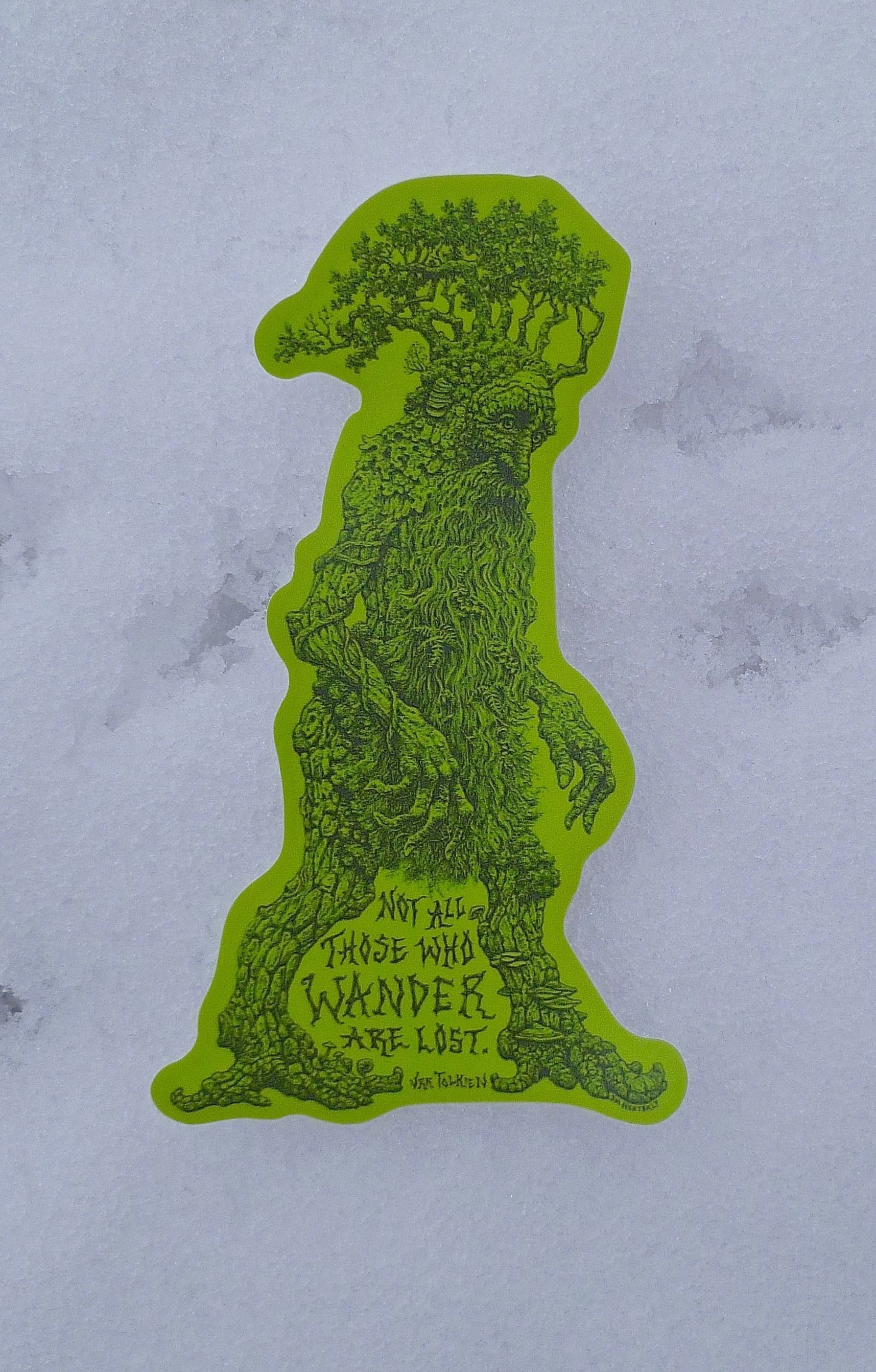 Wandering Ent Art Sticker - Etsy