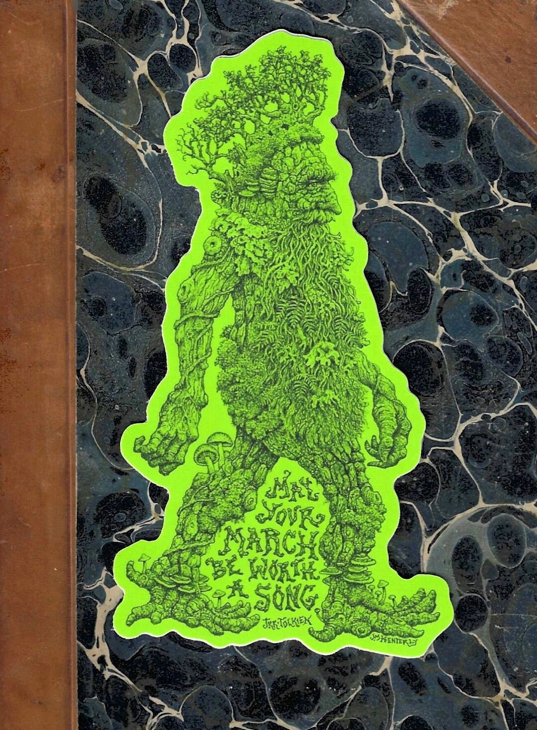 Marching Ent Sticker - Etsy