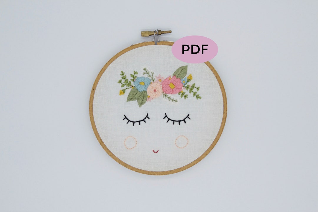 Posy Embroidery Pattern, PDF Embroidery Pattern, Digital Download ...