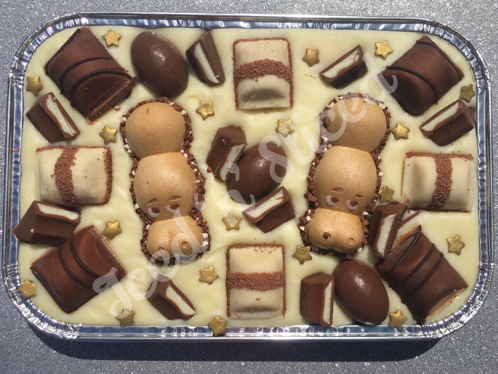 Kinder Krazy Fudge Tray Homemade Chocolate Sweet Treat | Etsy UK