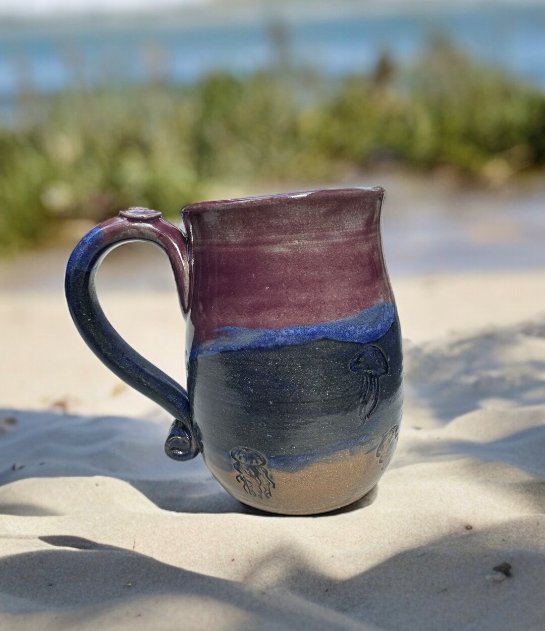 Jellyfish, Ocean, Sea Creature, Mug, 16oz, Handmade - Etsy