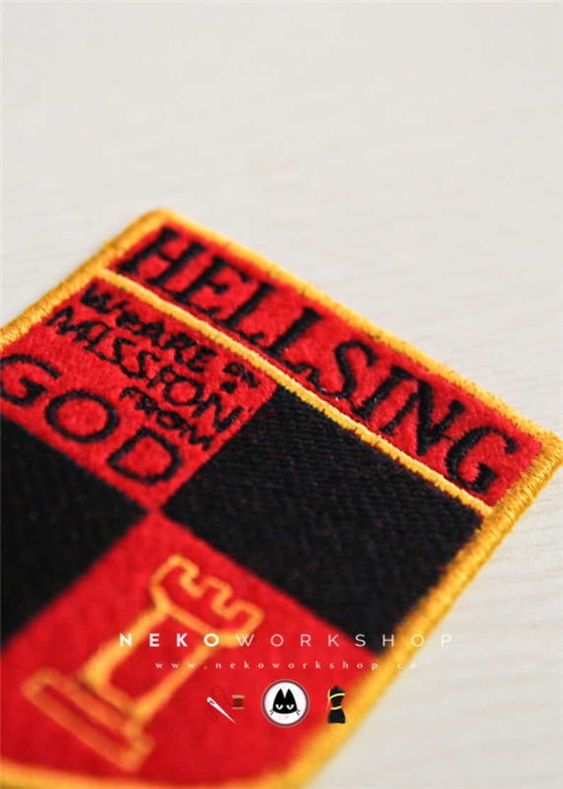 Hellsing Badge DIGITAL Embroidery Design - Etsy