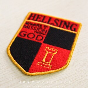 Hellsing Badge - DIGITAL Embroidery Design - Etsy
