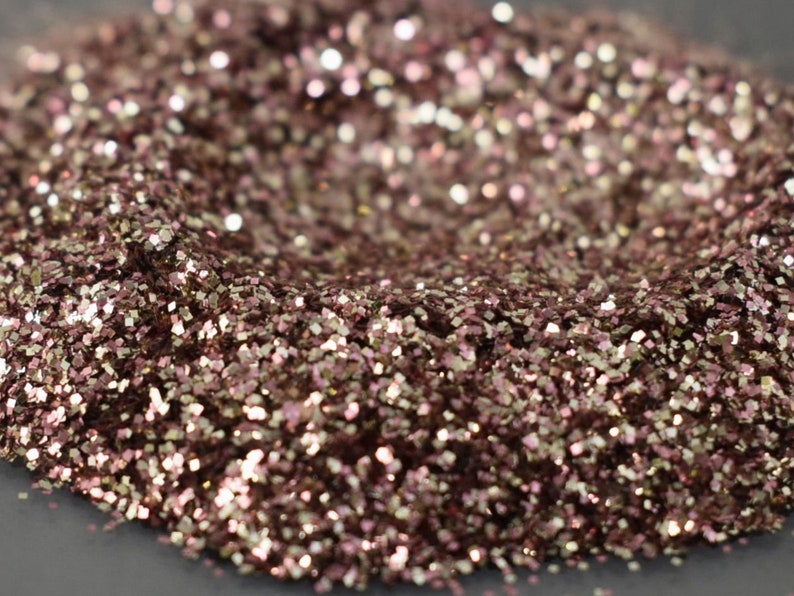 Champagne Pink Glitter Metal Flake 0.015 .015 Square Glitter - Etsy