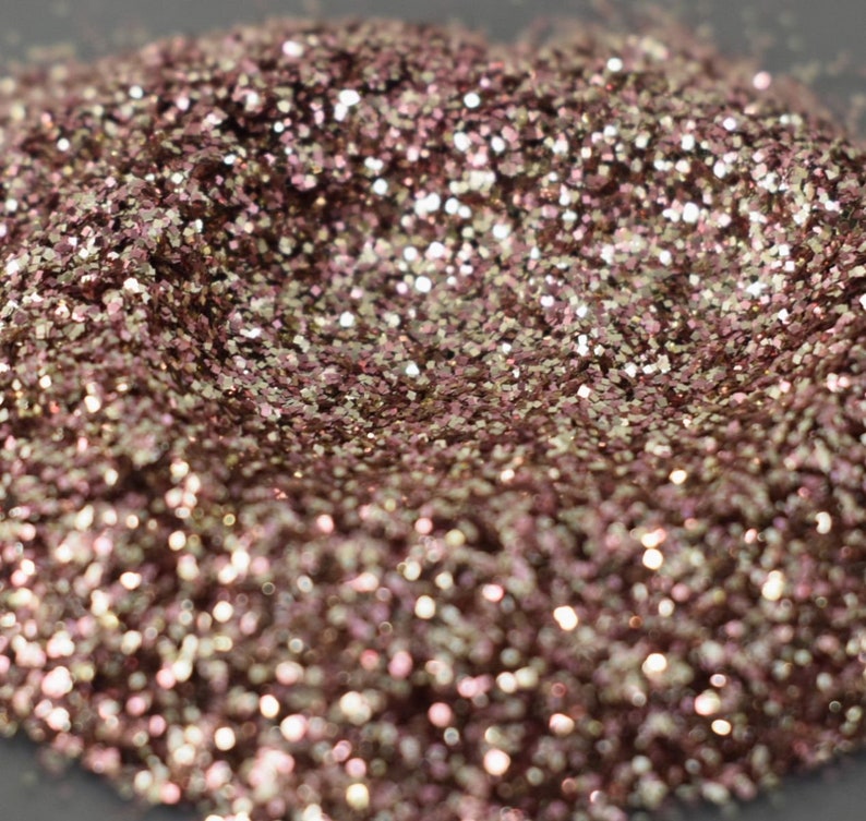 Champagne Pink Glitter Metal Flake 0.015 .015 Square Glitter - Etsy