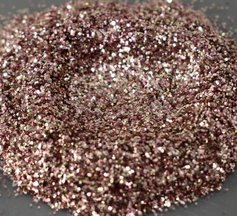 Champagne Pink Glitter Metal Flake 0.015 .015 Square Glitter - Etsy