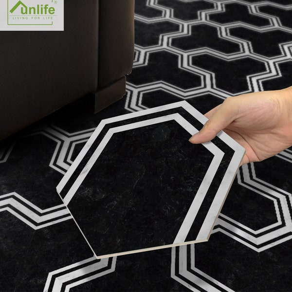 Small Hexagon Tile Stickers - Etsy