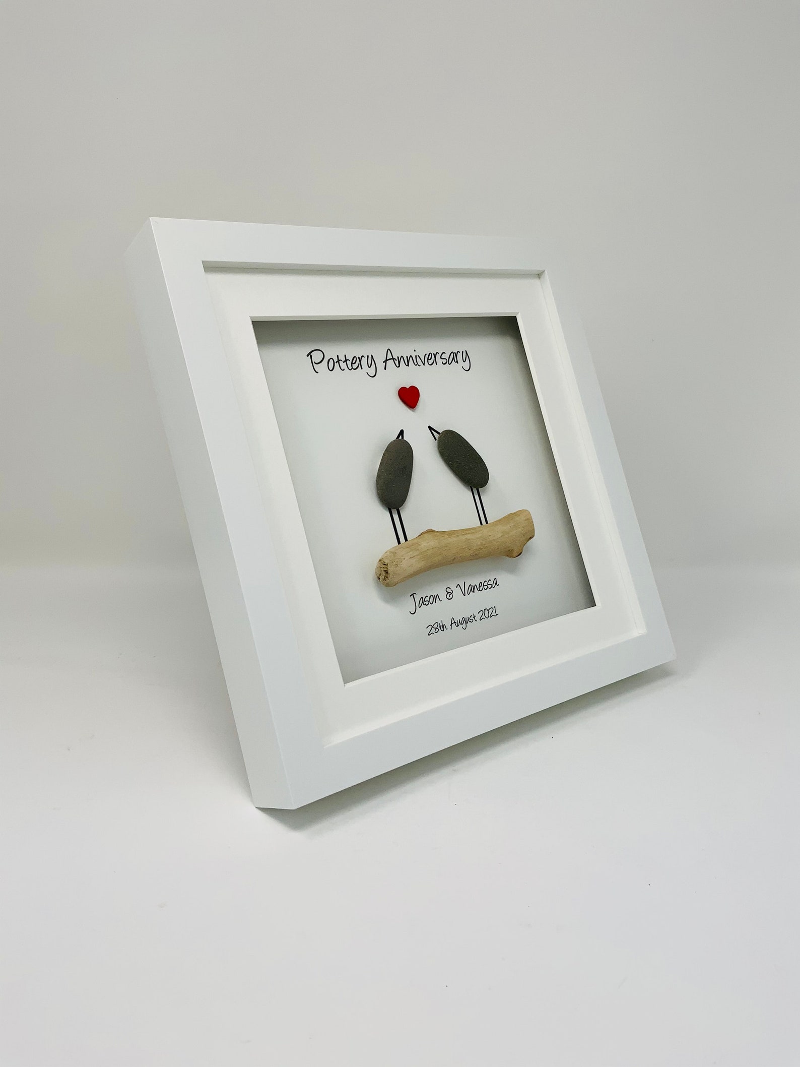 9th 9 Years Pottery Wedding Anniversary Gift Husband Wife Couple Family ...