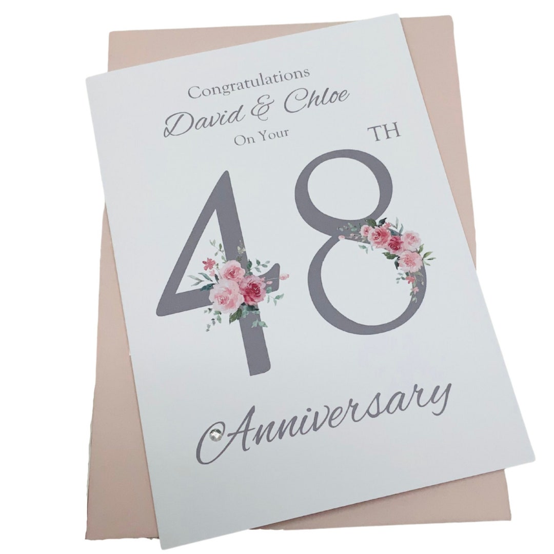 48th Wedding Anniversary Card - Home Improvement 48 Year Forty Eighth ...