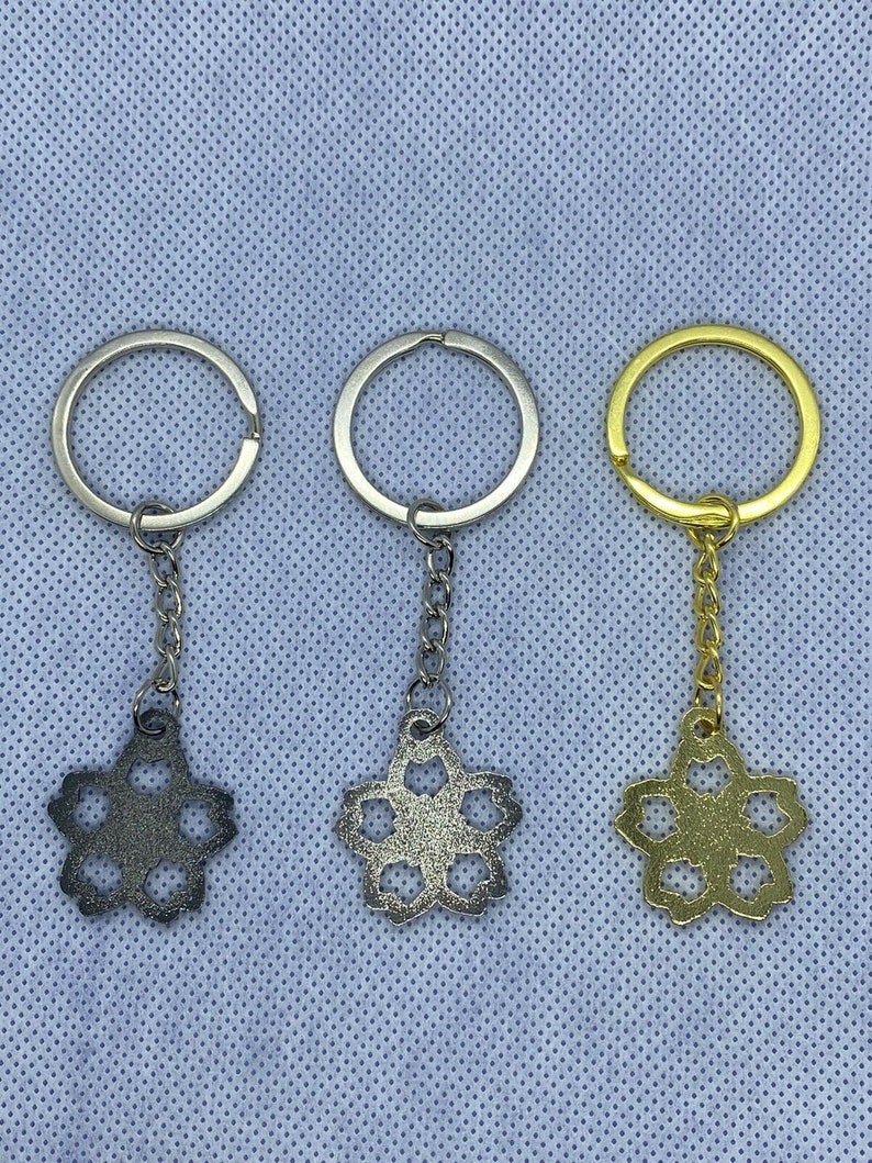 Joji Cherry Blossom Tattoo Keychain 1inch: Silver Gold - Etsy