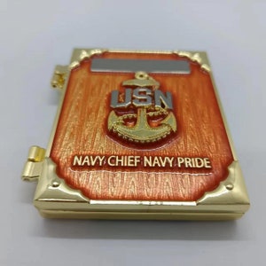 U.S. Navy Chief Petty Officer New Vessel Style CPO Pride Coin USN ...