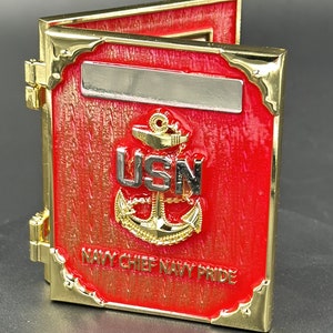 U.S. Navy Chief Petty Officer New Vessel Style CPO Pride Coin USN ...