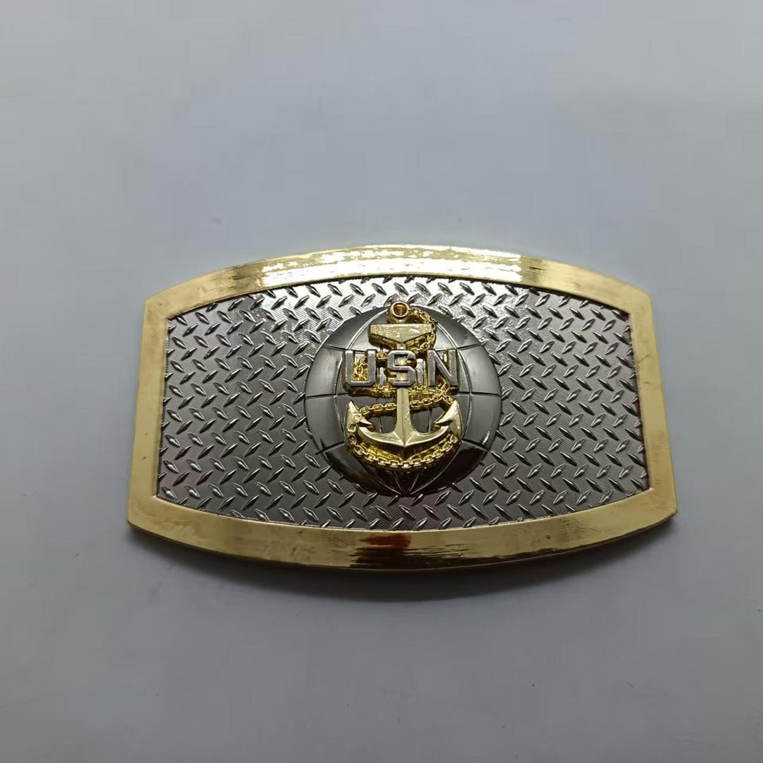 US NAVY Electrician Belt Buckle Engraving Available - Etsy