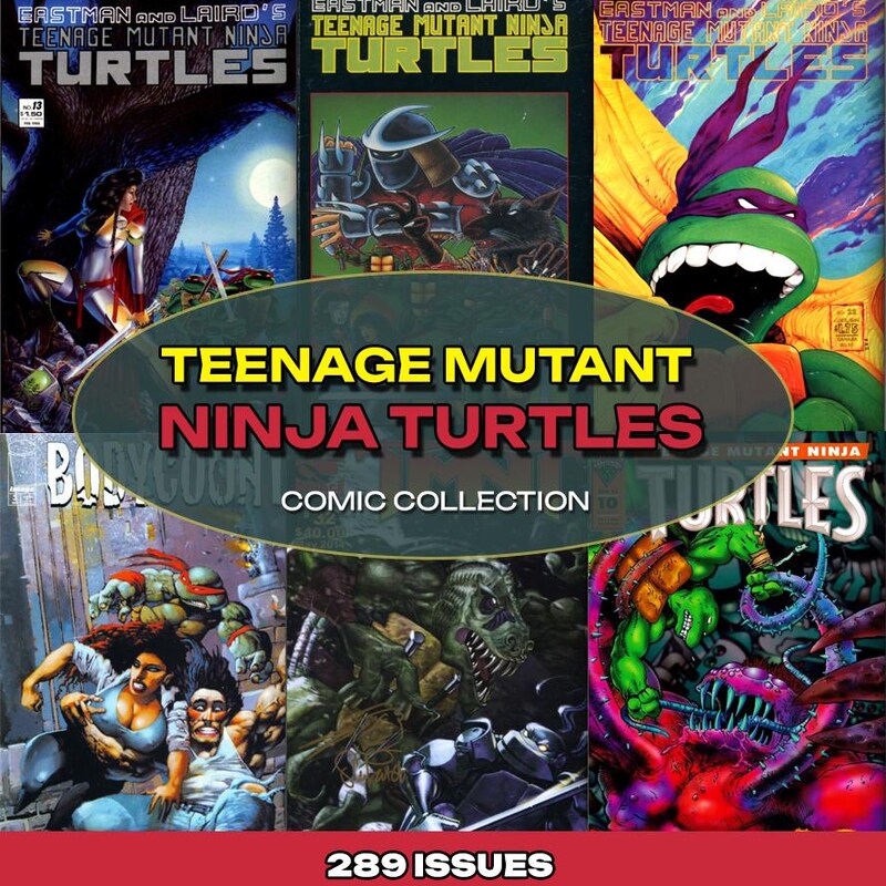 Ninja Turtles Comic 90's - Etsy