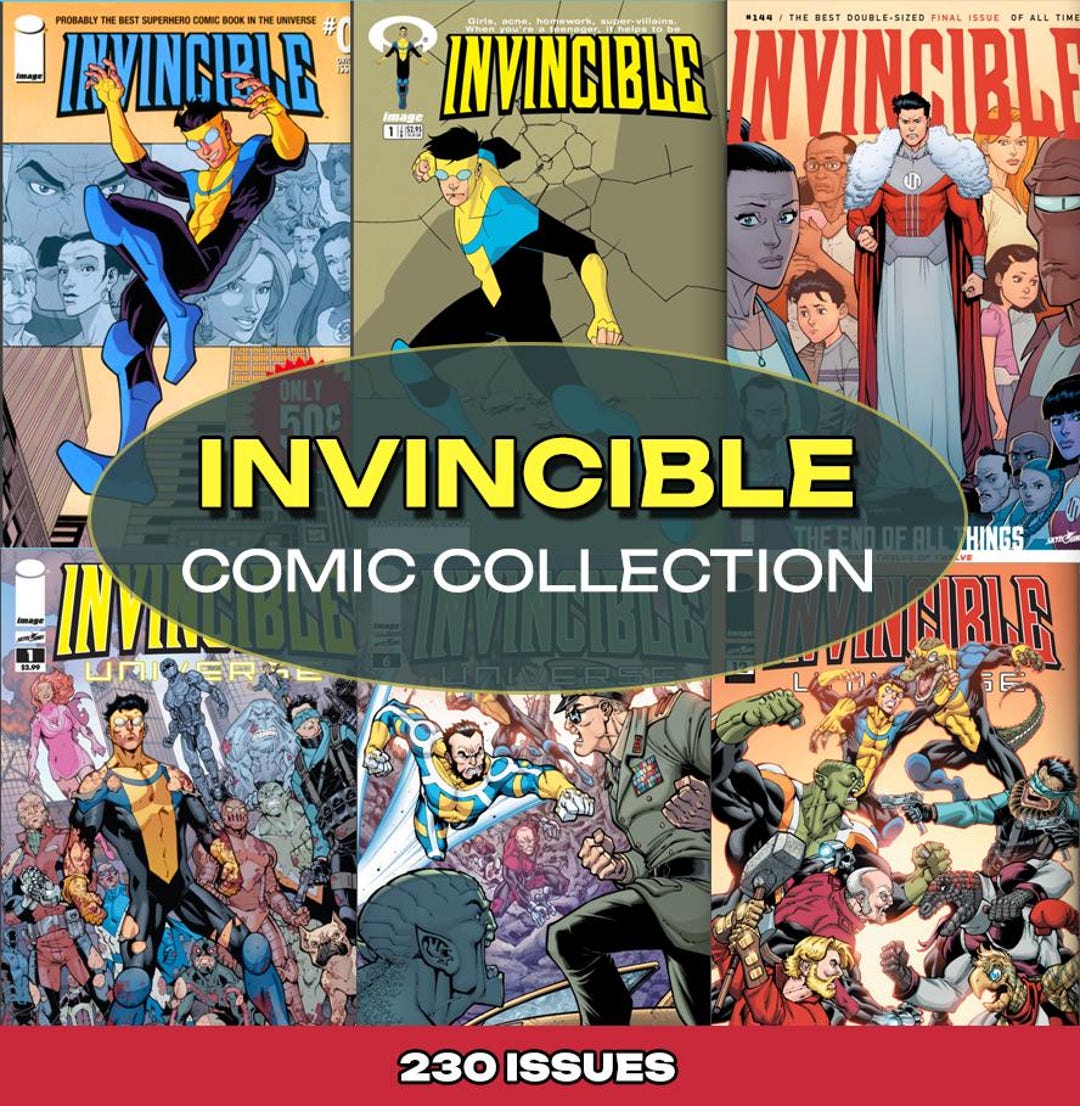 Invincible Comics Books Digital Collection | Magazine Novels & Issues ...