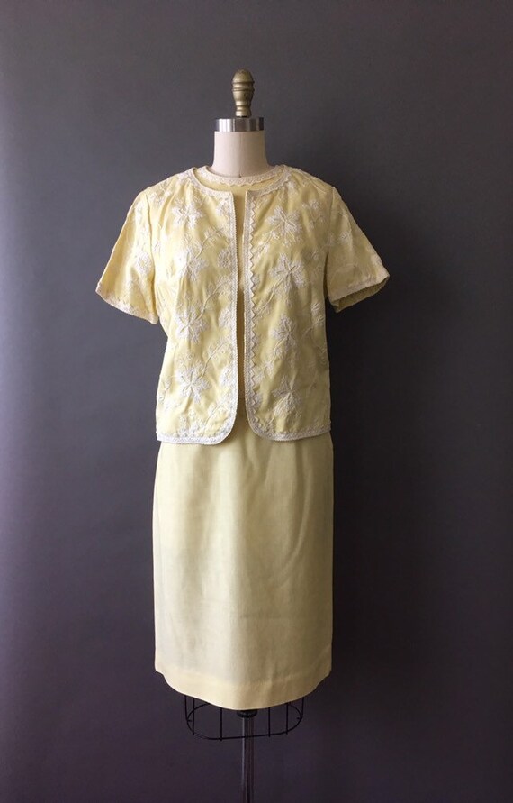 60s Triple Sunshine Set - 1960s Vintage Yellow White … - Gem