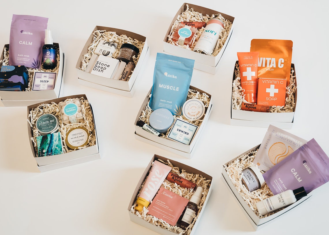 Recharge Mini Gift Box Curated Self-care Gifts Made in the USA Small ...