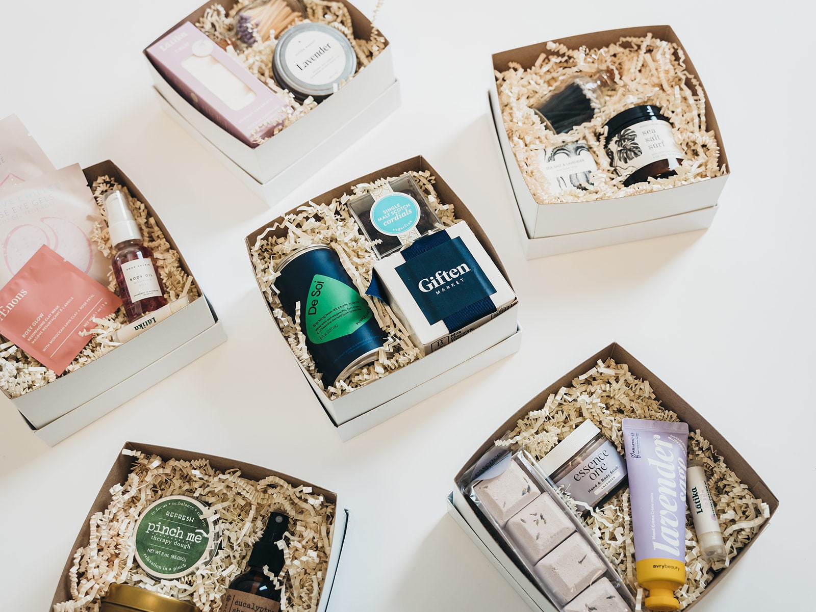 Recharge Mini Gift Box Curated Self-care Gifts Made in the USA Small ...