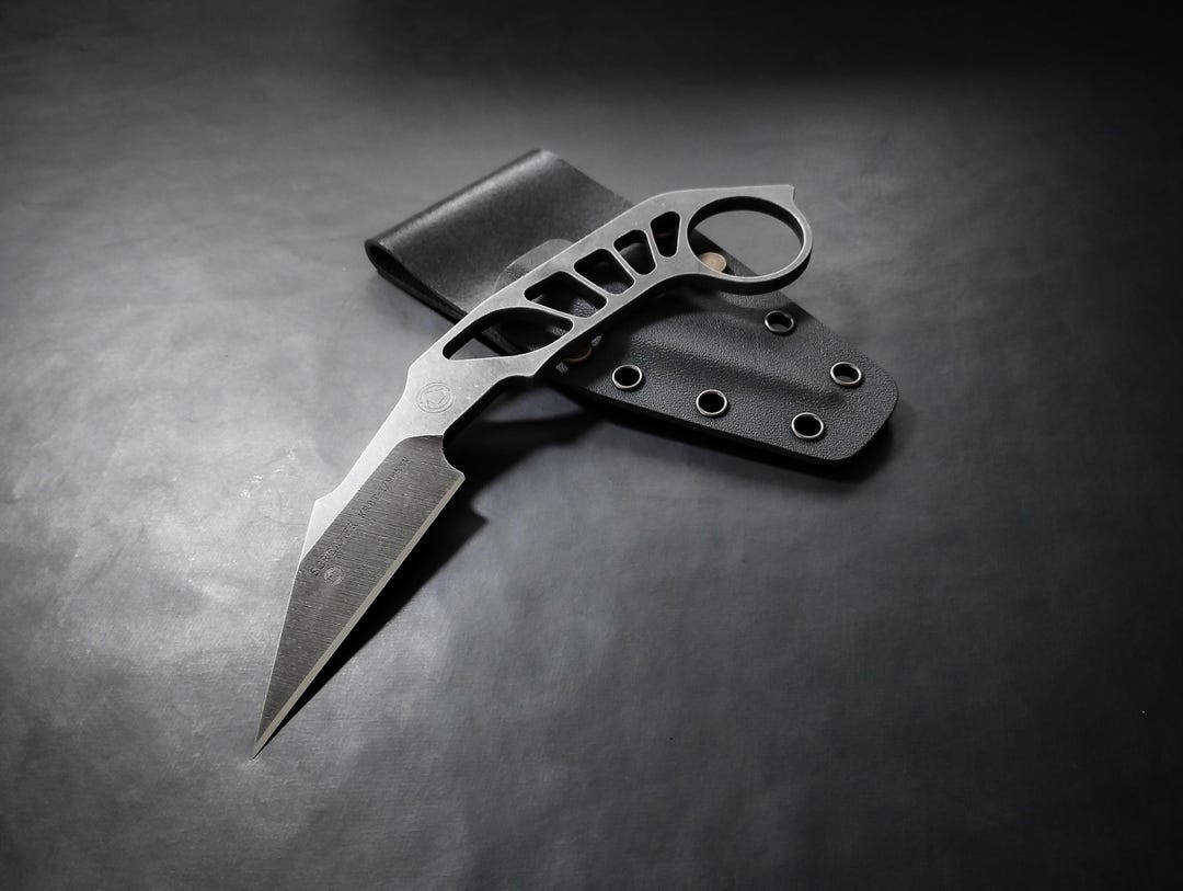 Skeleton Knife 'SCREAMER' I/MMXXV Handmade Karambit Fixed Blade Knife ...