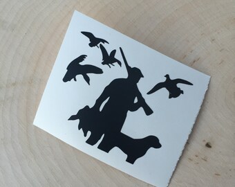 Duck hunting decal | Etsy