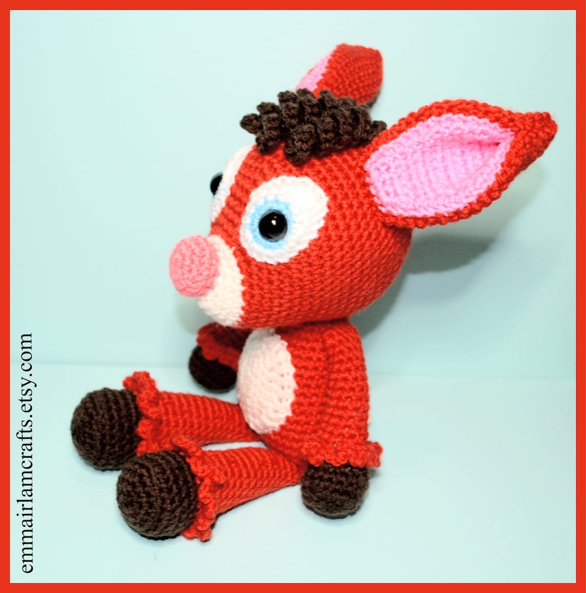 Fawn Crochet Pattern Fawn Amigurumi Amigurumi Pattern Fawn | Etsy