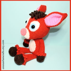 Fawn Crochet Pattern, Fawn Amigurumi, Amigurumi Pattern, Fawn Plush ...