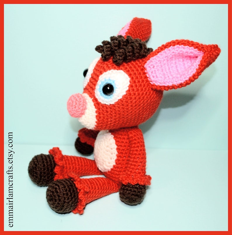 Fawn Crochet Pattern, Fawn Amigurumi, Amigurumi Pattern, Fawn Plush ...