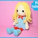 PDF Sally, Doll Crochet Pattern, Doll Amigurumi, Amigurumi Pattern ...