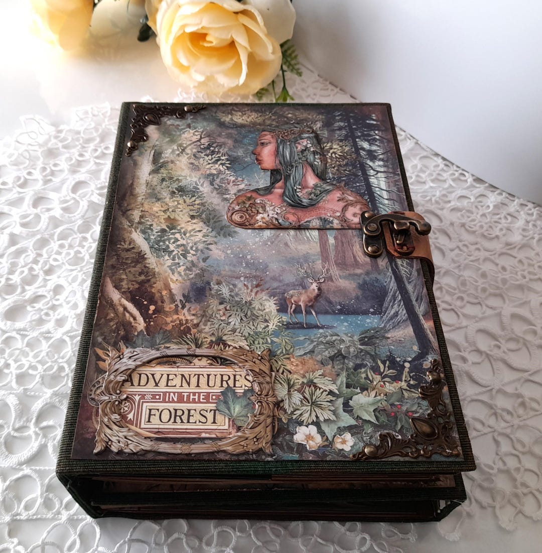 Magic Forest Lapbook Junk Journal - Etsy