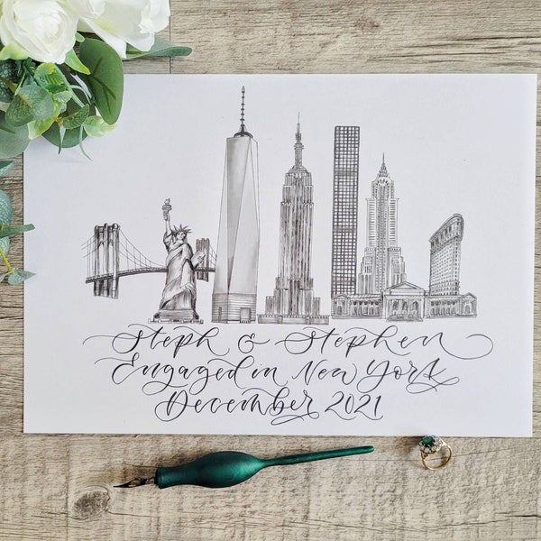 Nyc Illustration - Etsy