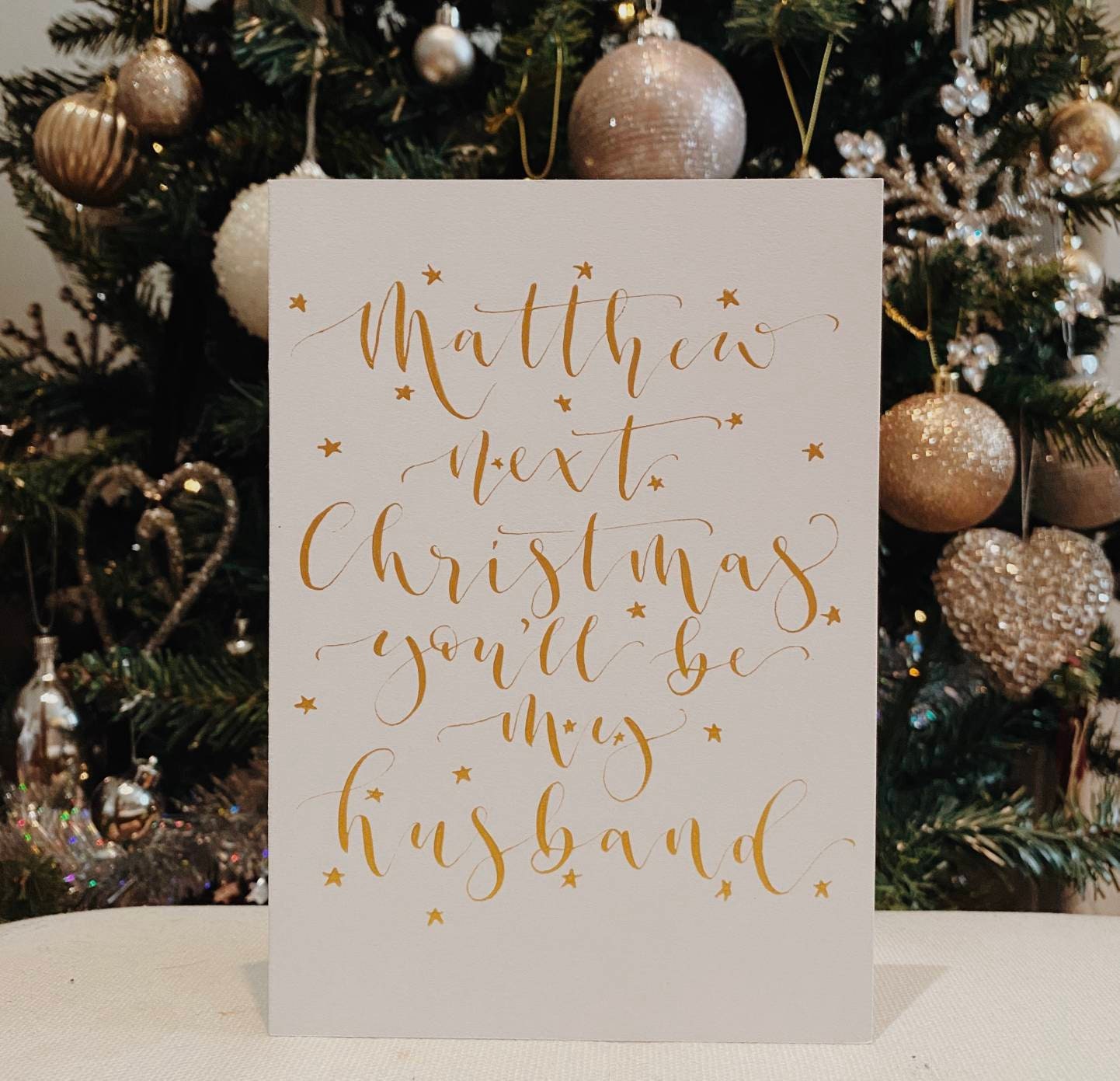 Create Your Own Card - Your Words in Hand-lettered Calligraphy - Eco ...
