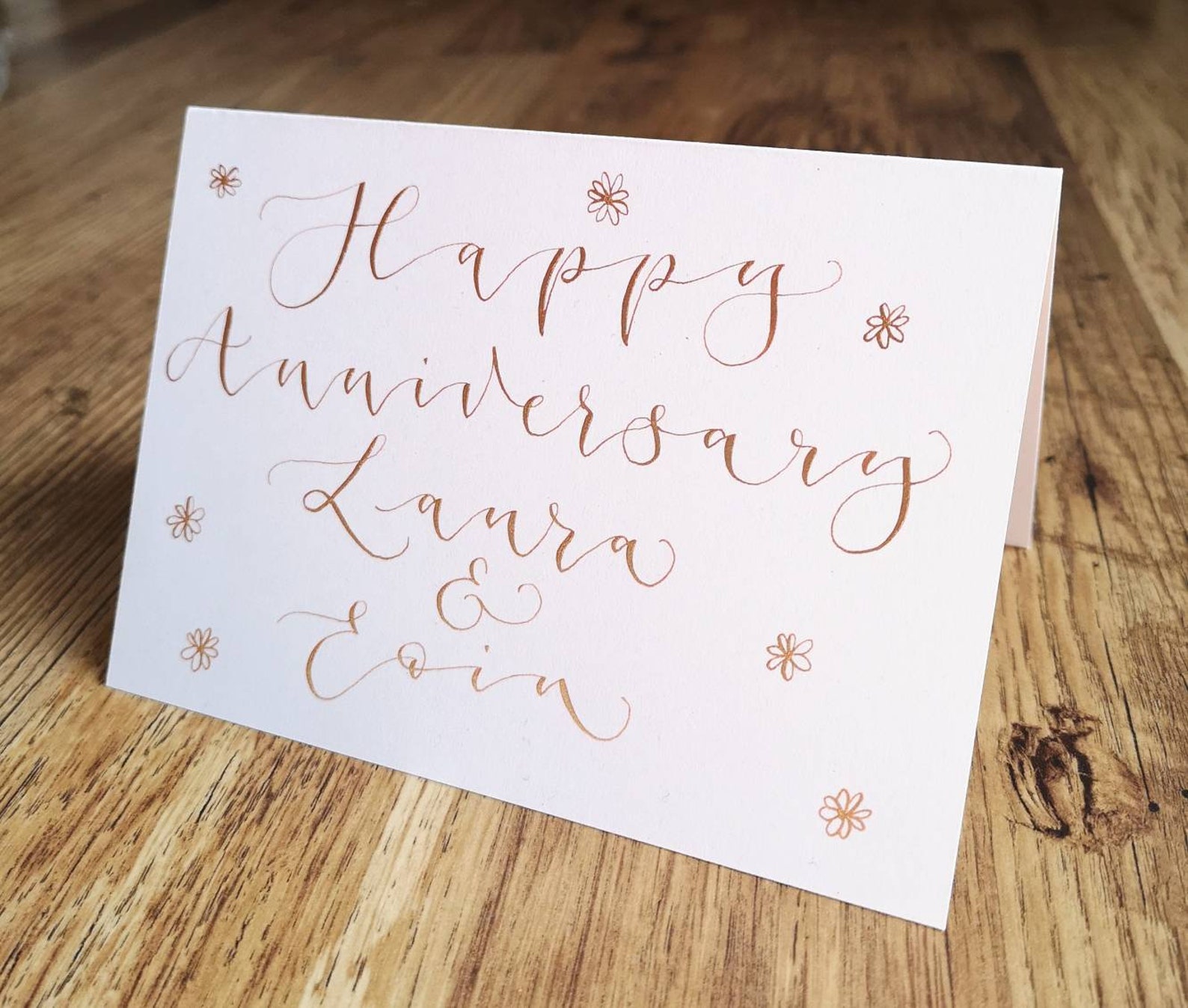 Create Your Own Card - Your Words in Hand-lettered Calligraphy - Eco ...