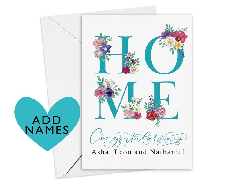Personalised New Home Card - Etsy