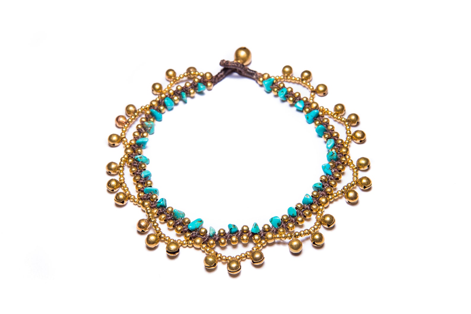 Jingle Bells Boho Anklet // Ankle Bracelet for Woman // - Etsy