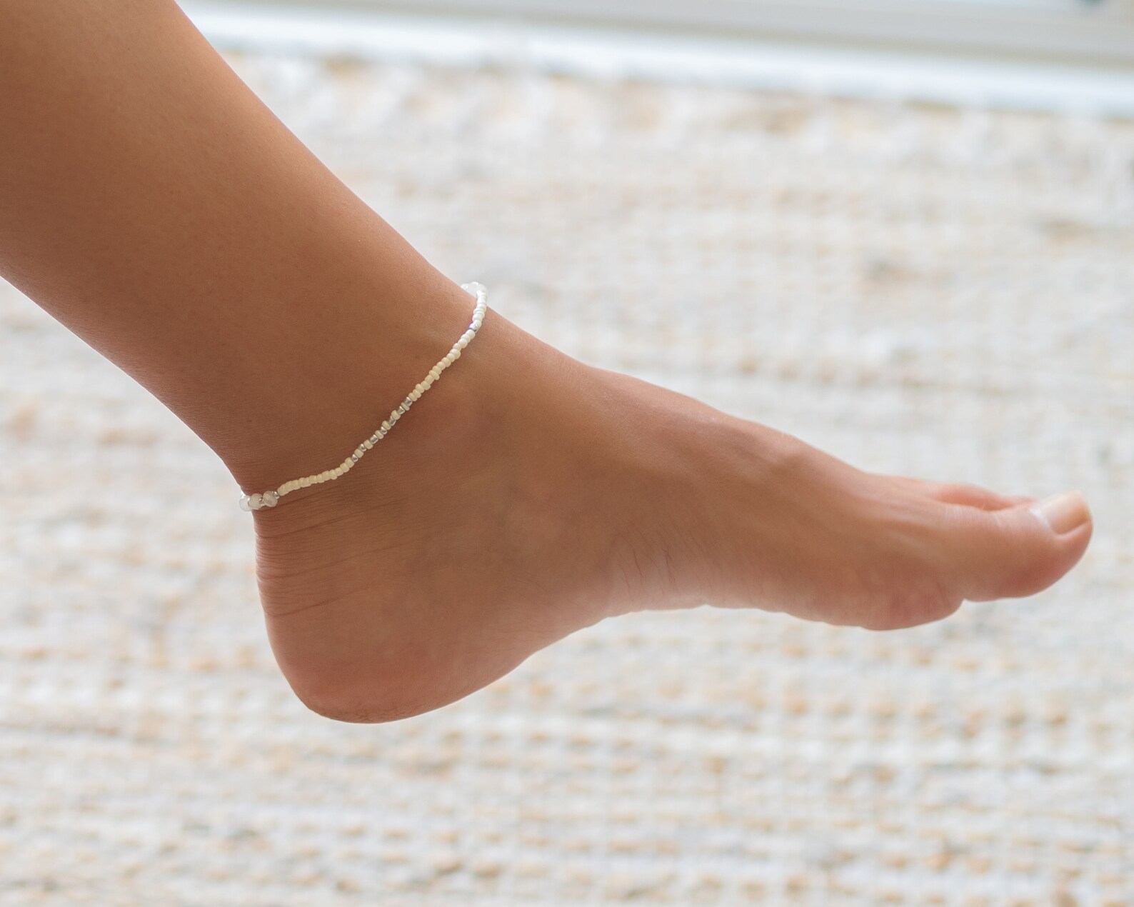 Stretch Anklet For Girls // Girls Anklet // Hippie Ankle | Etsy