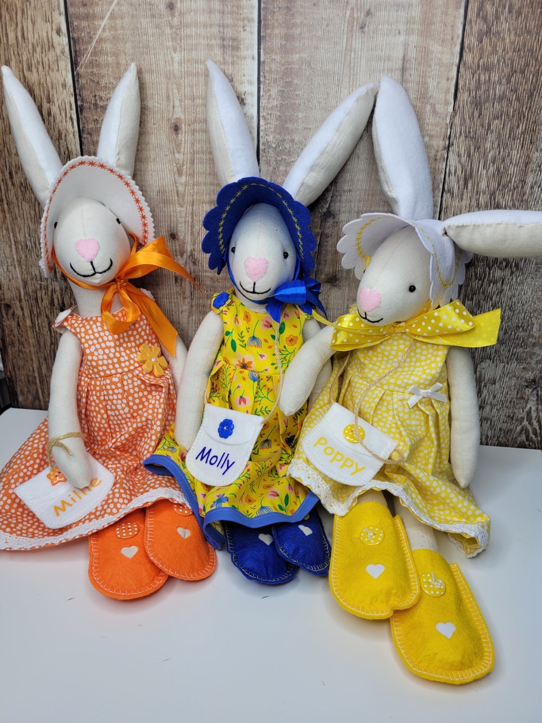 Bunnies Luxury Easter Bunnies Personalised Bunny Large Bunnies Bunnies ...