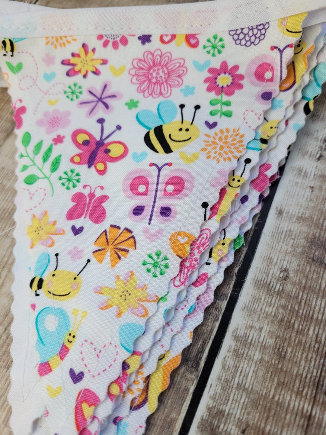 Busy Bees | Bunting | Magical | Nursery Decor - Etsy
