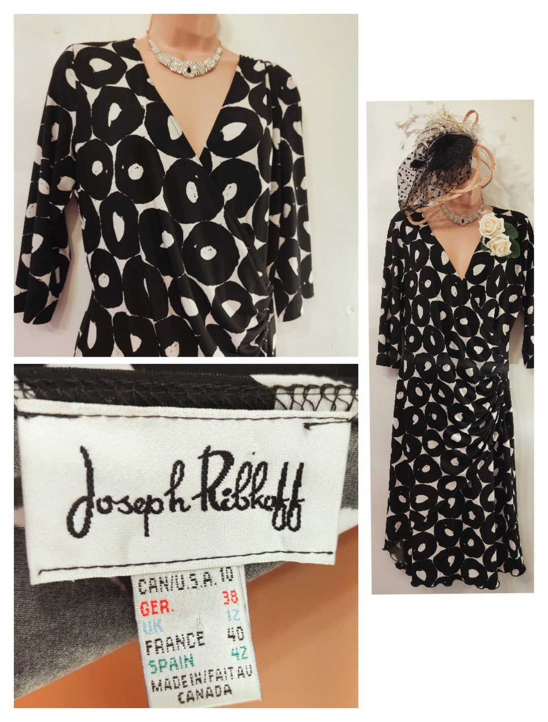 Joseph Ribkoff Dress Mother of the Bride Size 12/14 - Etsy