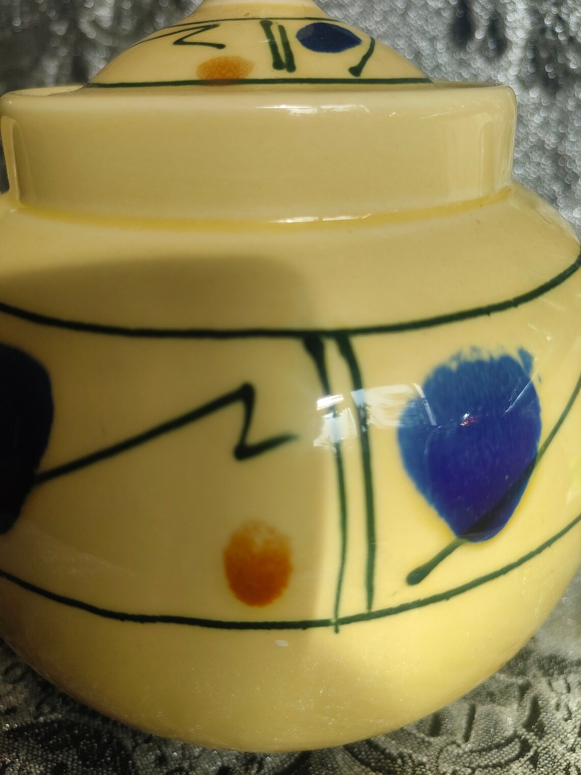 Poole Pottery Omega Pattern Teapot - Etsy