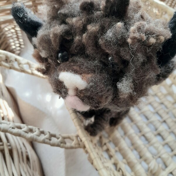 Felted Buffalo - Etsy
