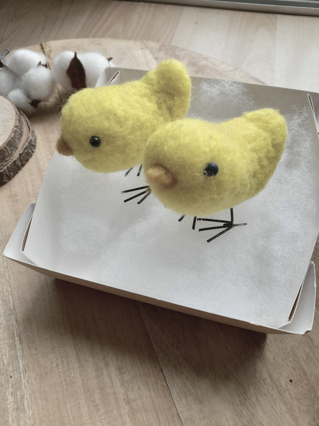 Pretty Little Chick, Easter Decor, Felted Wool Chick, Needlefelted ...