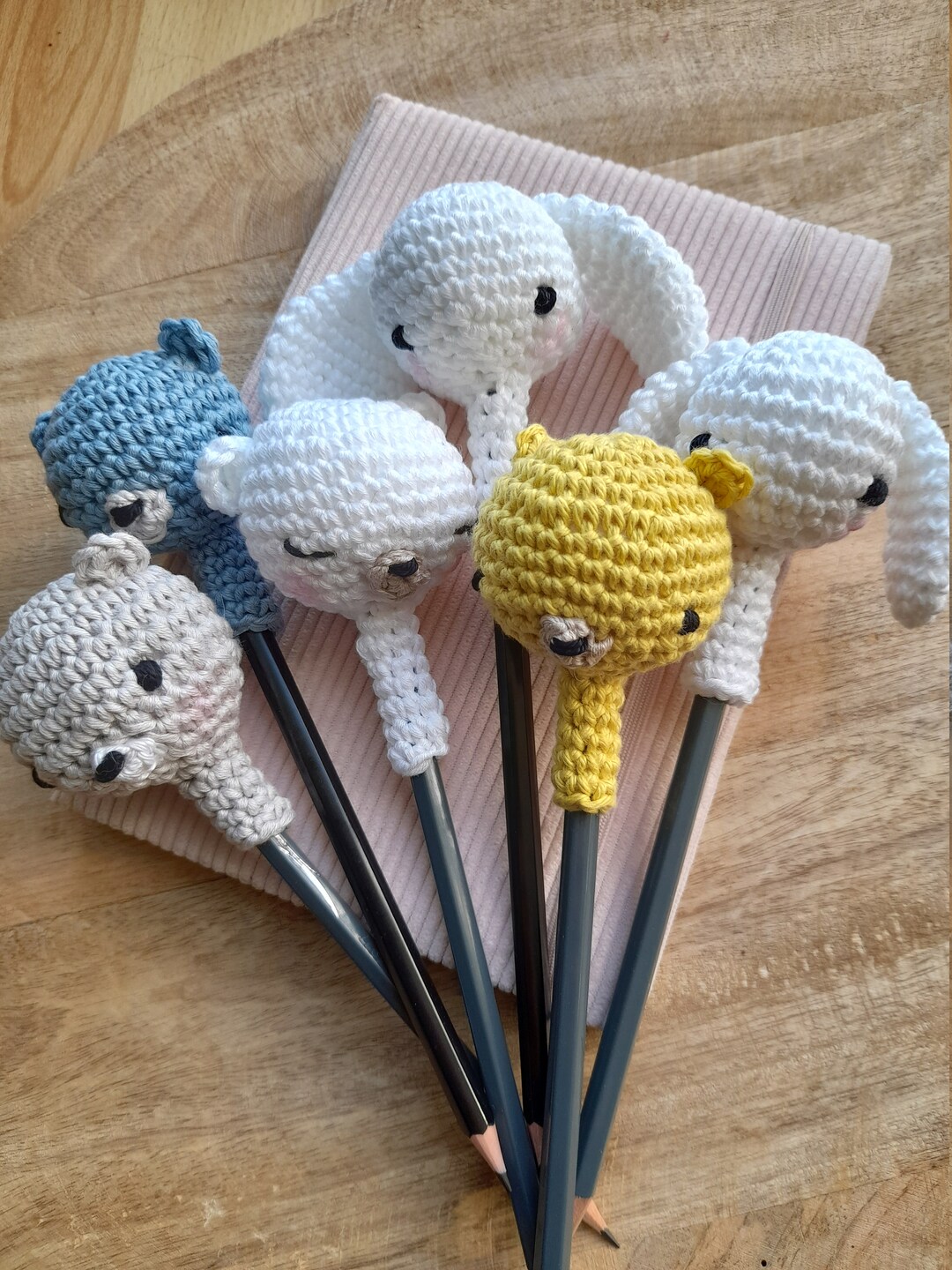 Nice Crochet Pencil , Pencil Pencil , Pencil Gift , Animal Hook ...