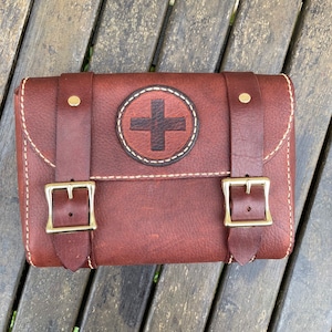 Leather First Aid Pouch made to Order | Etsy
